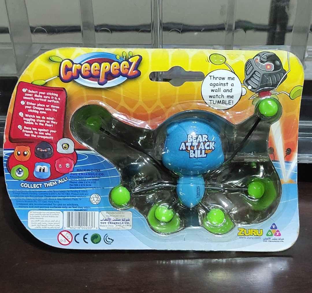 Zuru Creepeez Sticky Feet For Tumbling Down Walls, Hobbies & Toys, Toys ...