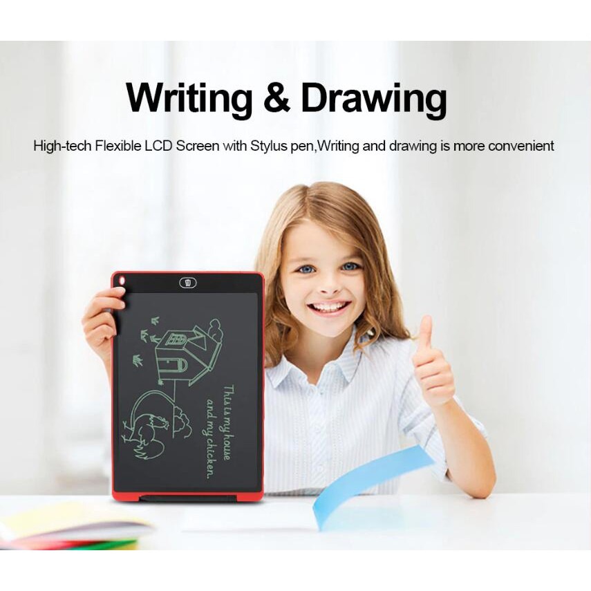 12Inch LCD Drawing Writing Pad For Kids LCD Note Pad Drawing tablets ...