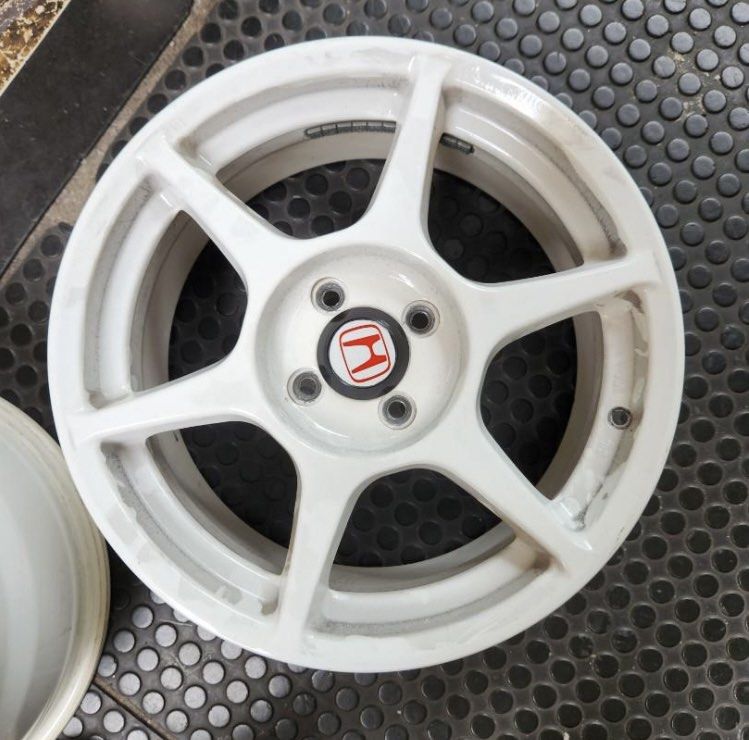 16” Buddy Club P1 4x100 Rims, Car Accessories, Tyres & Rims on Carousell