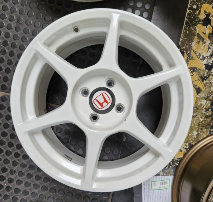 16” Buddy Club P1 4x100 Rims, Car Accessories, Tyres & Rims on Carousell