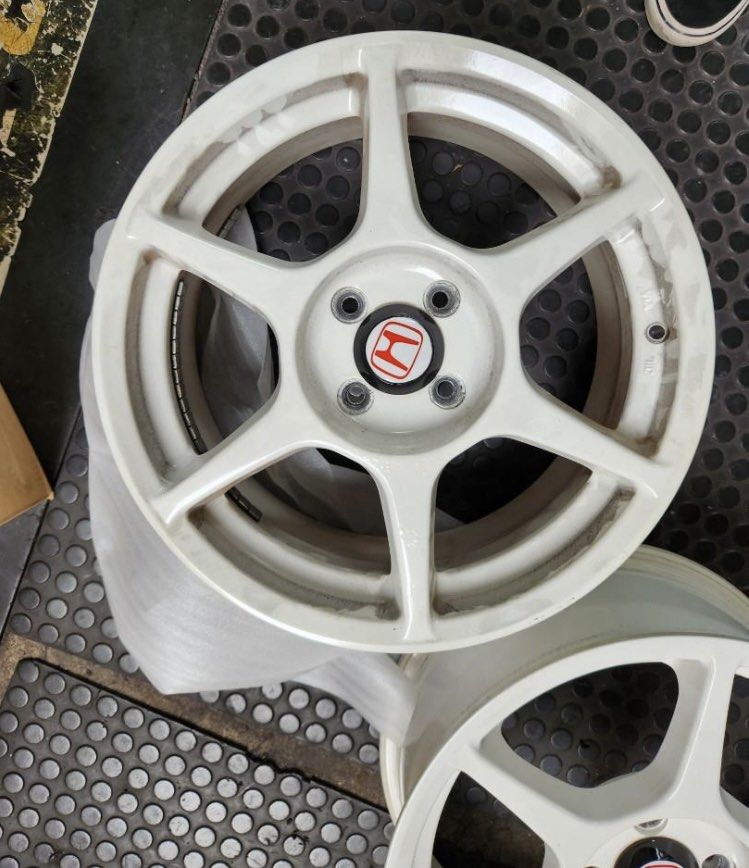 16” Buddy Club P1 4x100 Rims, Car Accessories, Tyres & Rims on Carousell