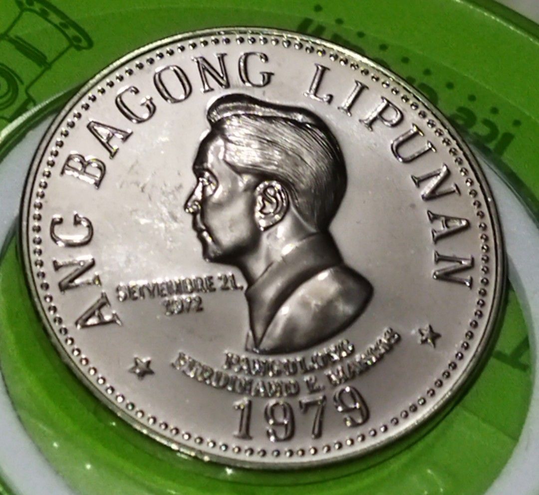 1979 5 piso Franklin mint "ISANG BANSA ISANG DIWA" ABL Series HTF ...