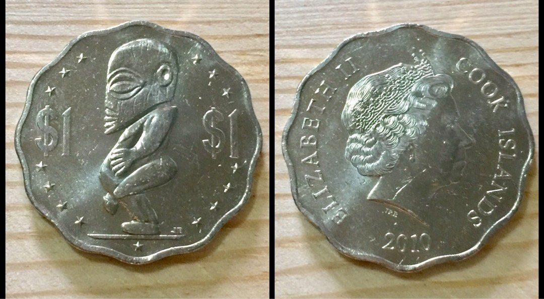 1 Dollar Cook Islands Coin, Hobbies & Toys, Memorabilia & Collectibles ...