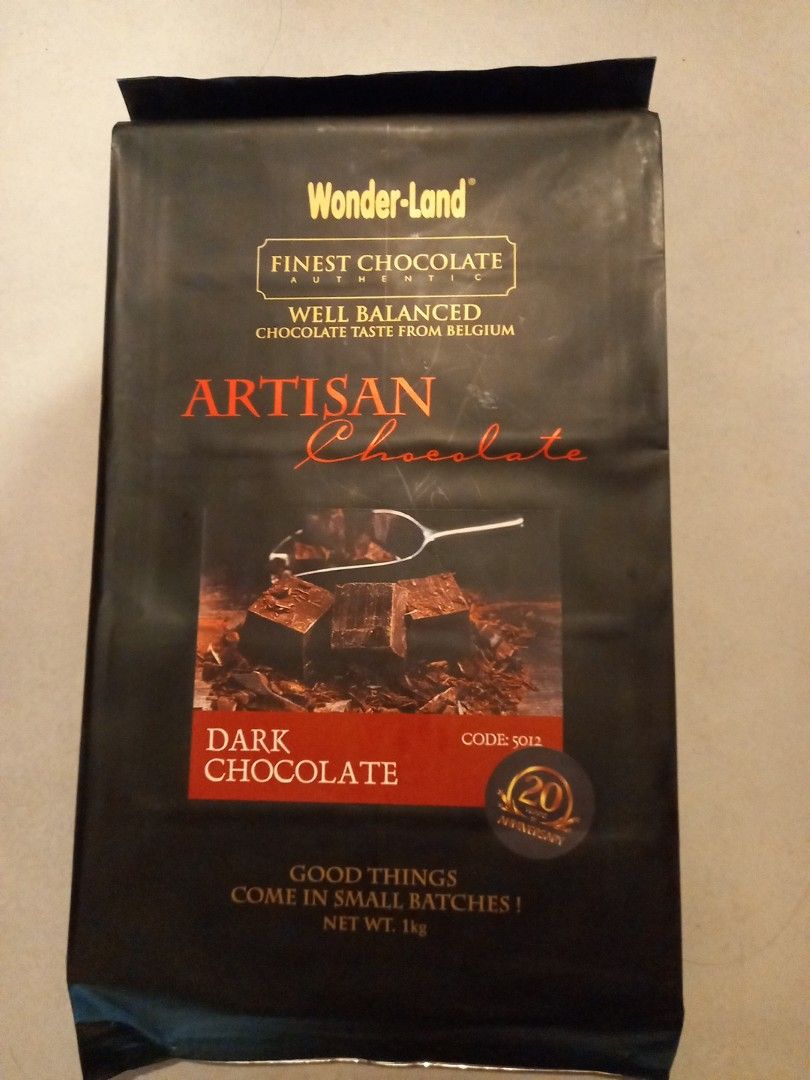 1kg Baking Dark Chocolate, Food & Drinks, Other Food & Drinks on Carousell