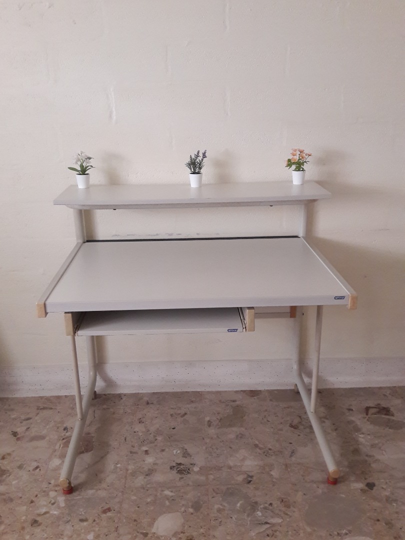 2-Tier Sitoca Computer/Study Table, Furniture & Home Living, Furniture ...