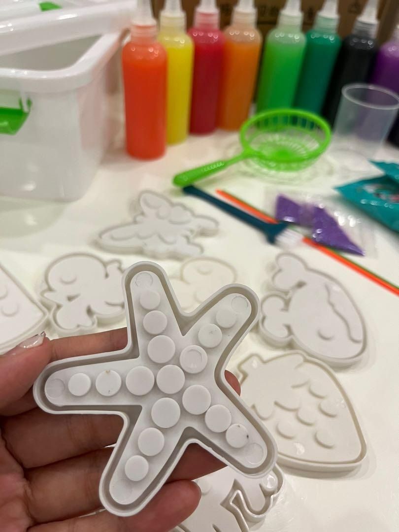 3620) Kids DIY Craft Water Aqua Jelly Gel Montessori Education Magic ...