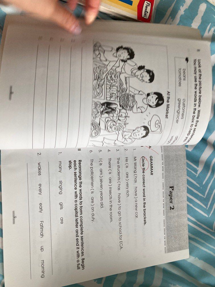 小一英文練習 Primary One English Exercise (Grammar, Vocab, Composition ...