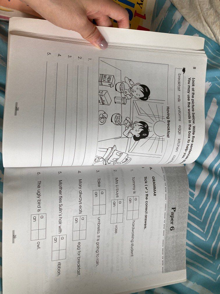 小一英文練習 Primary One English Exercise (Grammar, Vocab, Composition ...