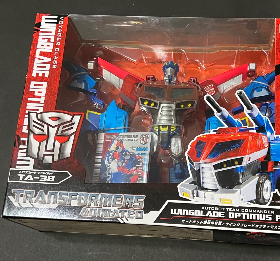 全新 Transformers Animated TFA TA-38 OPTIMUS PRIME 變形金剛, 興趣及遊戲, 玩具 & 遊戲類 ...