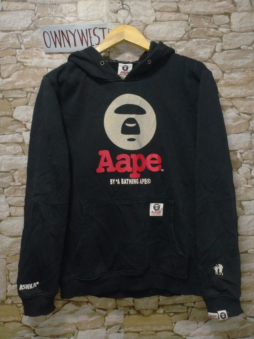 Aape by a bathing ape hoodie jacket 3m reflective, Men's Fashion, Coats ...