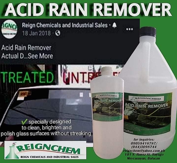 ACID RAIN REMOVER, Furniture & Home Living, Cleaning & Homecare ...