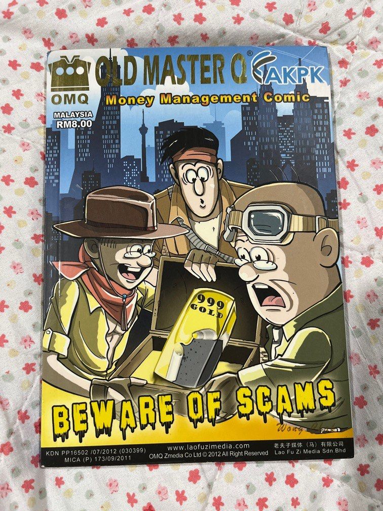 AKPK Money Management Comic - Beware of Scams, Hobbies & Toys, Books ...