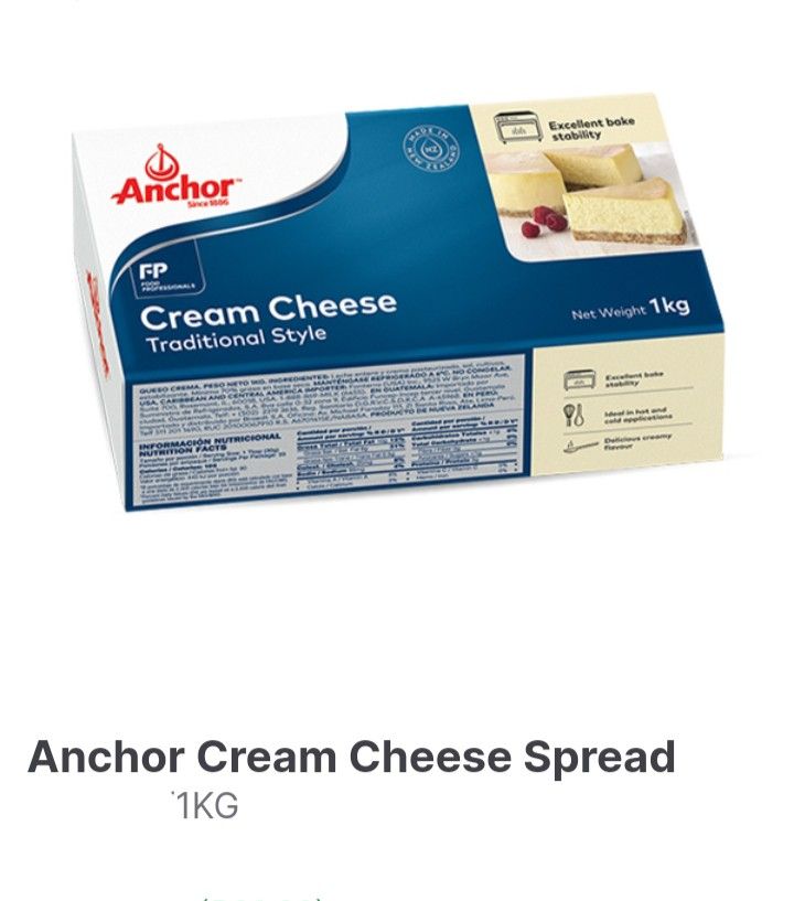 Anchor Cream Products, Food & Drinks, Chilled & Frozen Food on Carousell