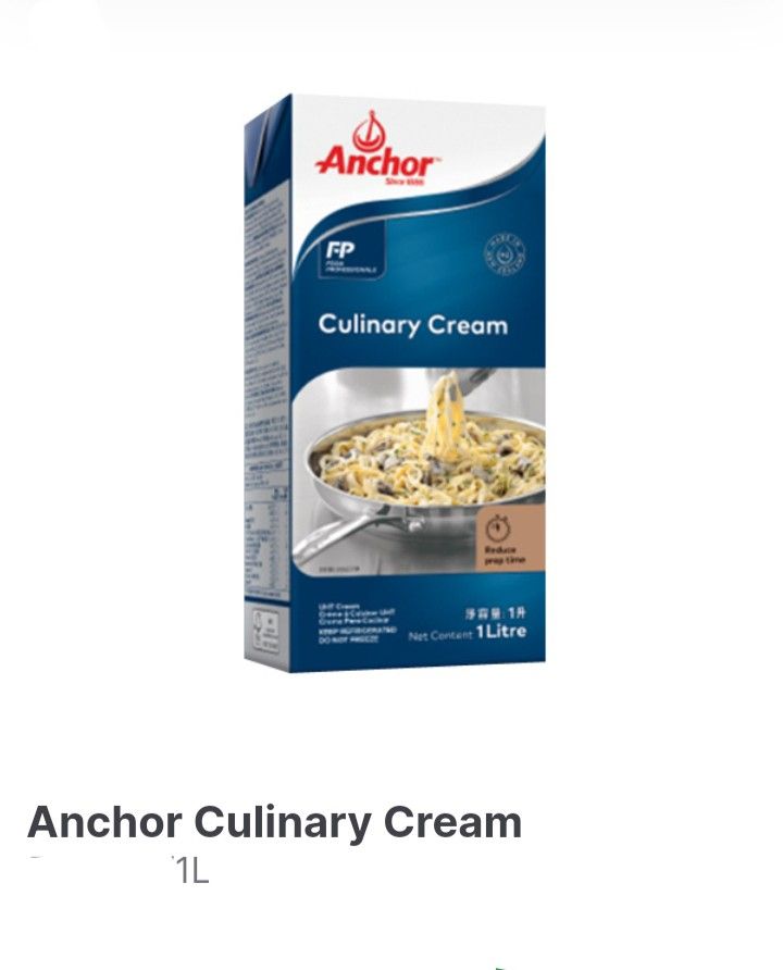 Anchor Cream Products, Food & Drinks, Chilled & Frozen Food on Carousell