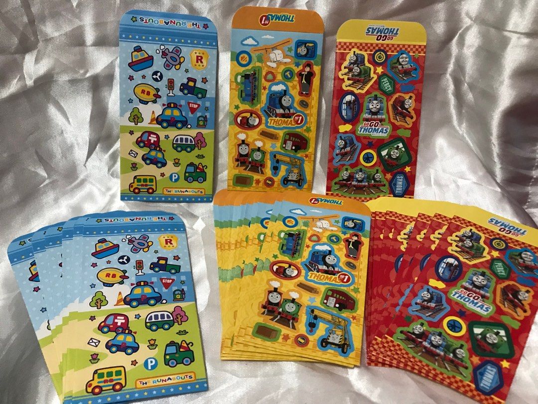 Ang Pao for kids (with sticker), Hobbies & Toys, Stationary & Craft ...