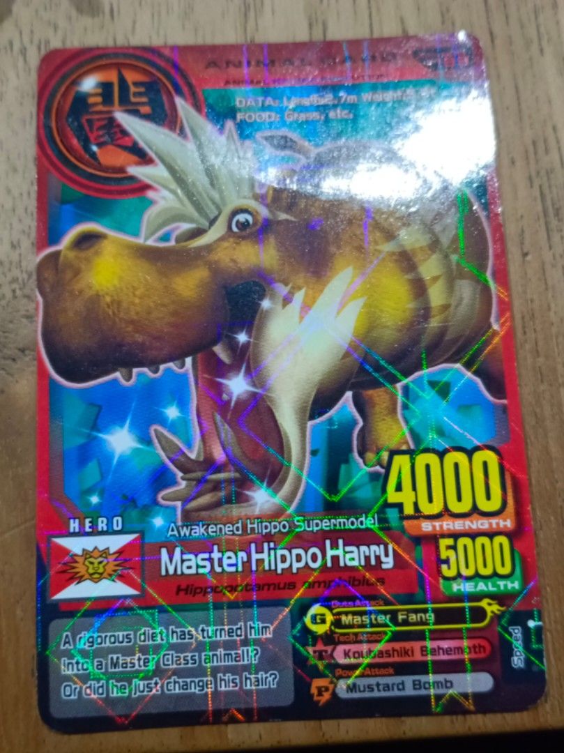 Animal Kaiser- Master Hippo Harry, Hobbies & Toys, Toys & Games on ...
