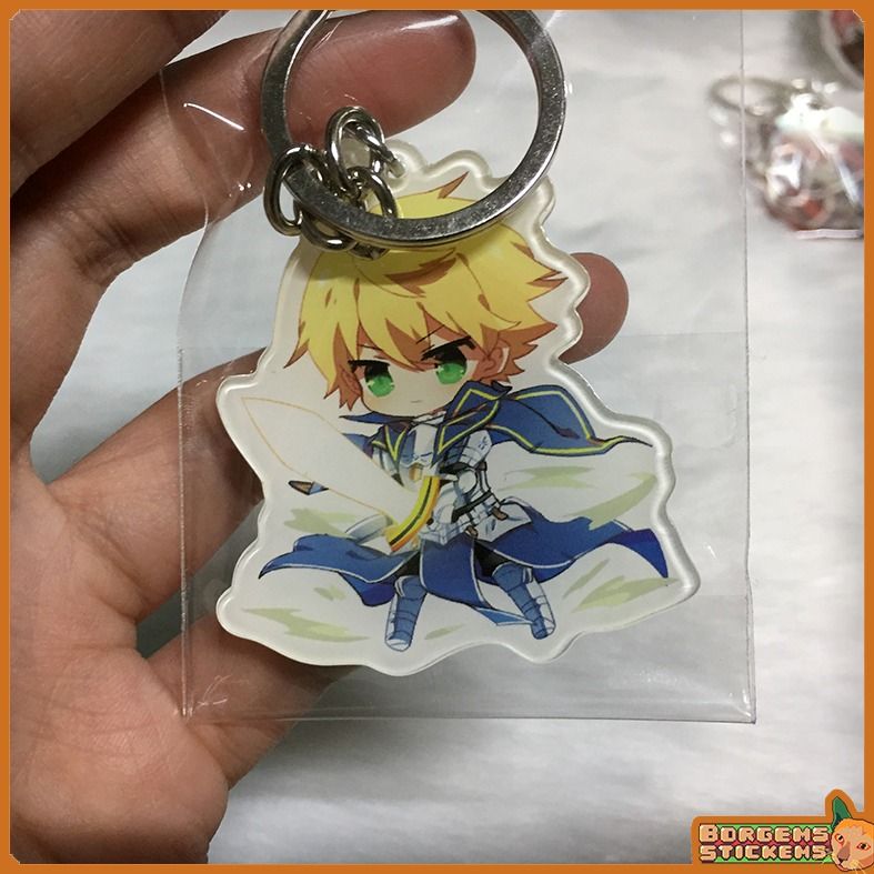 Arthur & Astolfo - Fate/Grand Order FGO - Acrylic keychain strap ...