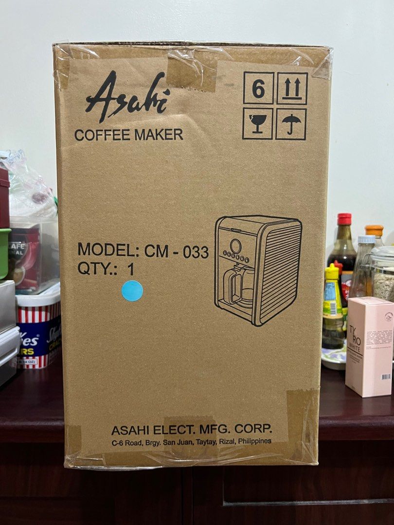 Asahi Coffee Maker (CM-033) BLUE, Food & Drinks, Other Food & Drinks on ...