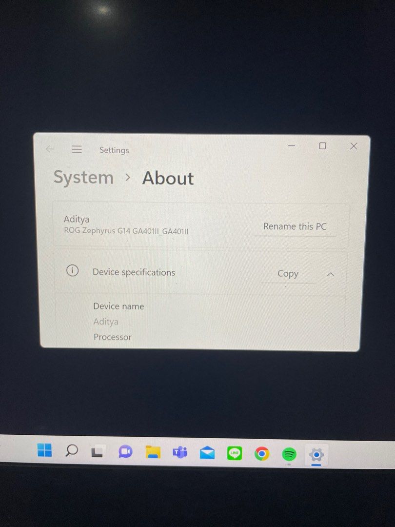 ASUS ROG ZEPHYRUS G14 GA401I AMD RYZEN 5 4600HS Ram 8 GB, Elektronik ...