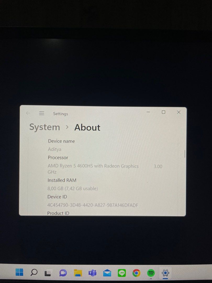 ASUS ROG ZEPHYRUS G14 GA401I AMD RYZEN 5 4600HS Ram 8 GB, Elektronik ...