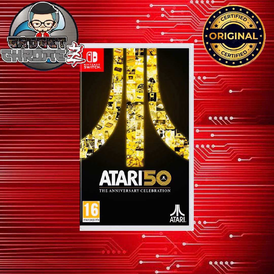 Atari 50: The Anniversary Collection | Nintendo Switch Game | BRANDNEW, Video Gaming, Video ...