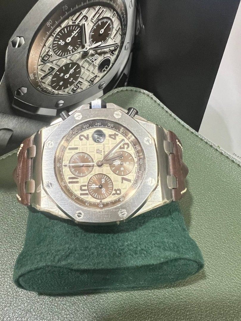 Audemars Piguet AP RoyalOak Offshore Chronograph 26470st Safari, Men's ...