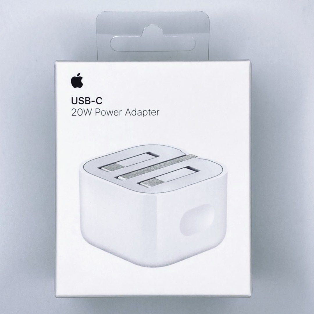 Authentic Apple USB-C 20W Power Adapter (Folding pins), Mobile Phones ...