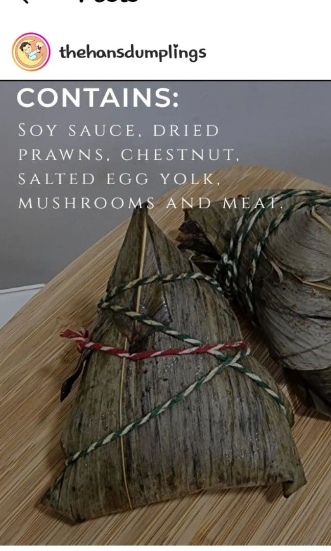 Authentic Halal kueh chang, Food & Drinks, Chilled & Frozen Food on ...