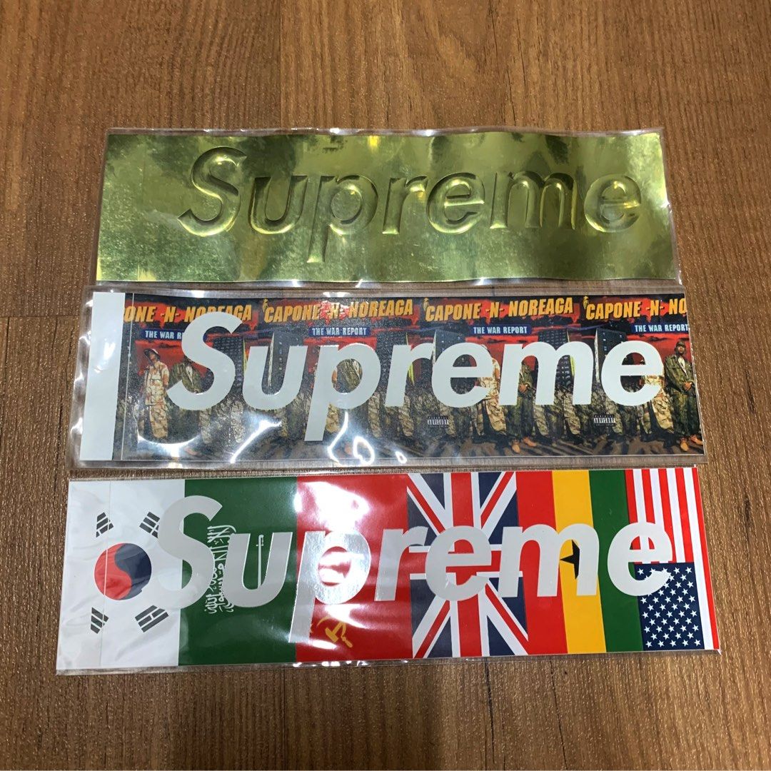 Authentic Supreme Sticker Set, Men's Fashion, Watches & Accessories ...