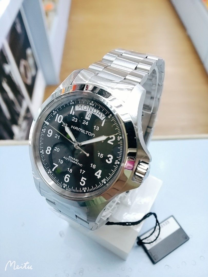 HAMILTON KHAKI FIELD 卡其野戰系列 KING AUTO DAY/DATE 自動上鏈機芯 | 40毫米 ...