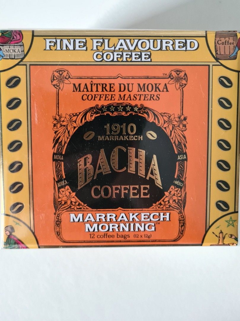 Bacha Coffee - Marrakech Morning Coffee Bag Gift Box, Food & Drinks ...