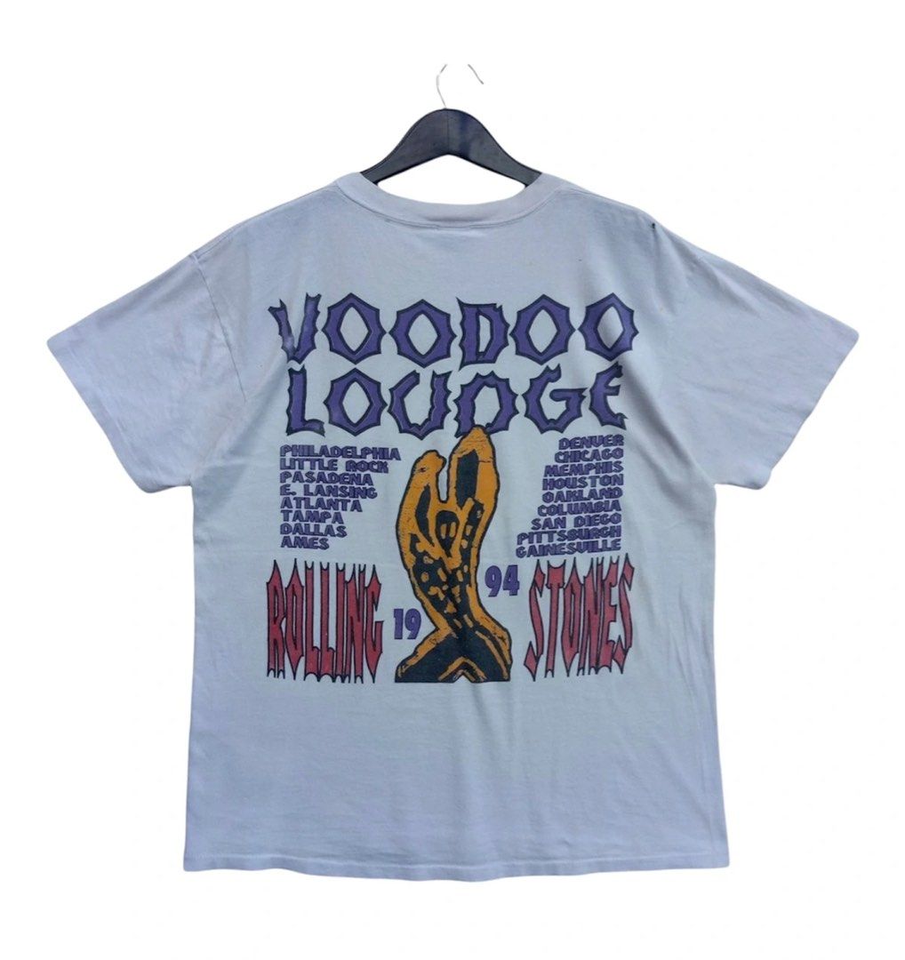 BAJU THE ROLLING STONES voodoo lounge tour 1994, Men's Fashion, Tops ...