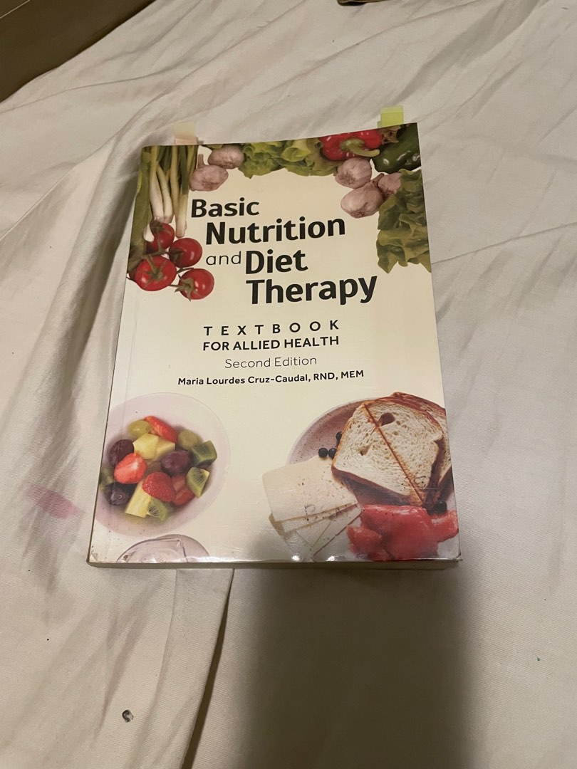 Basic Nutrition and Diet Therapy 2nd Edition, Hobbies & Toys, Books ...