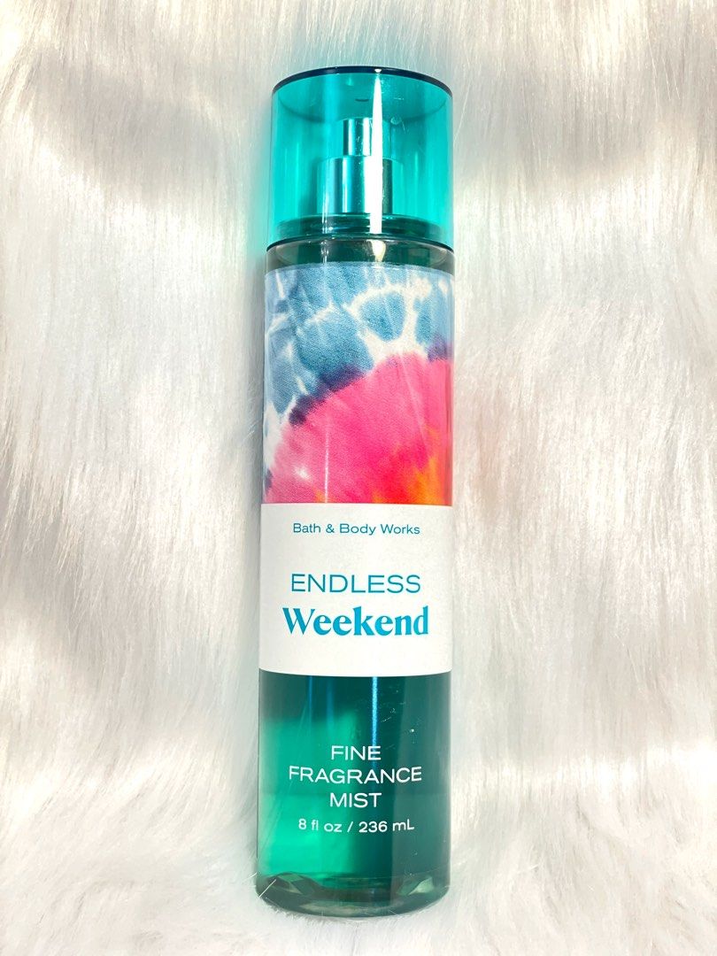 BBW Fine Fragrance Mist Endless Weekend, Beauty & Personal Care, Fragrance & Deodorants on Carousell