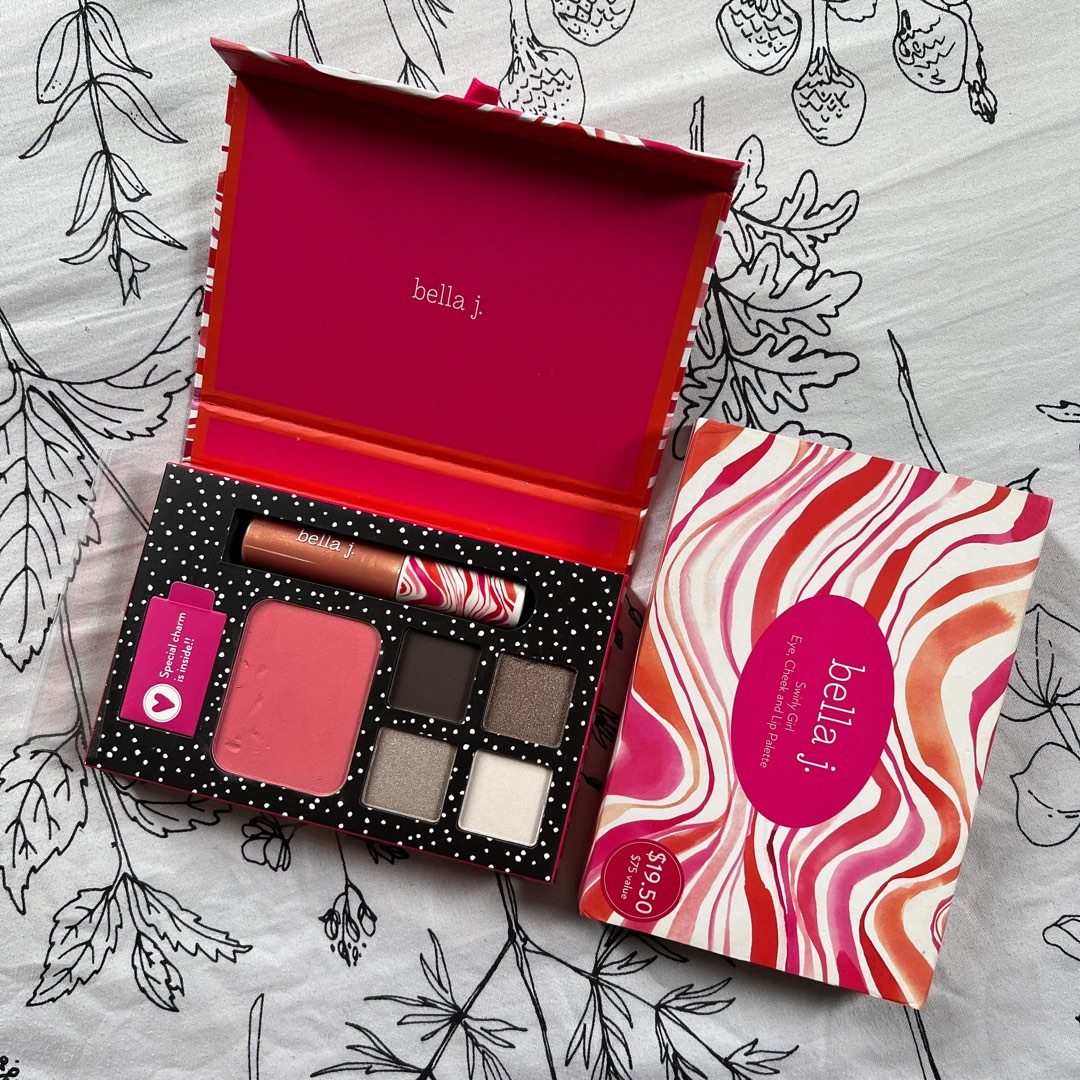 BELLA J Swirly Girl Face Palette (ORIGINAL, US BRAND), Beauty ...