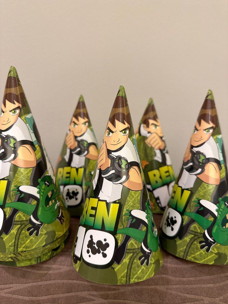 Ben10 Party Hat, Hobbies & Toys, Stationery & Craft, Occasions & Party ...