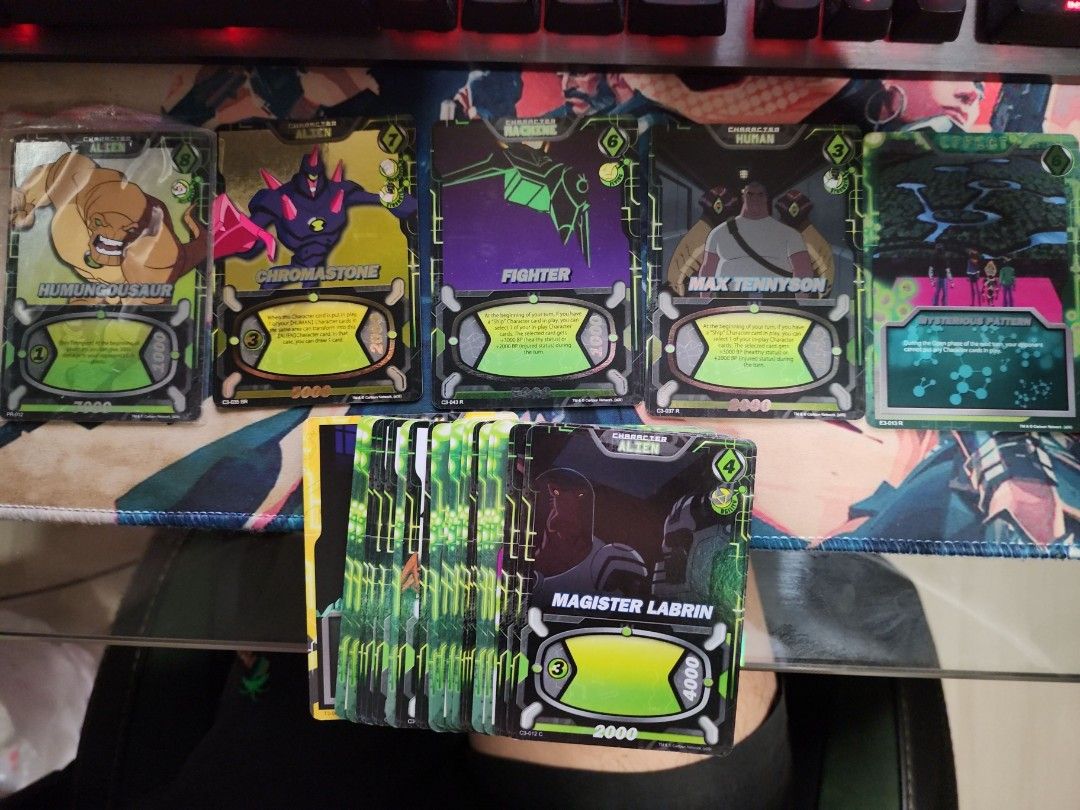 Ben 10 Cards, Hobbies & Toys, Toys & Games on Carousell