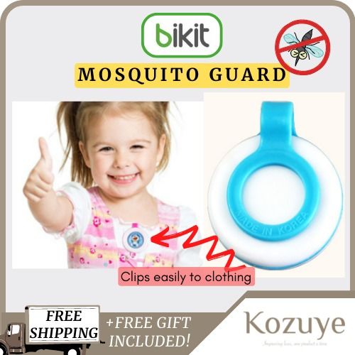 Bikit Mosquito Guard Natural Oils Clip-on | Insect Repellent Resealable ...