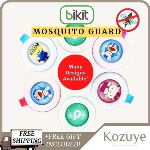 Bikit Mosquito Guard Natural Oils Clip-on | Insect Repellent Resealable ...