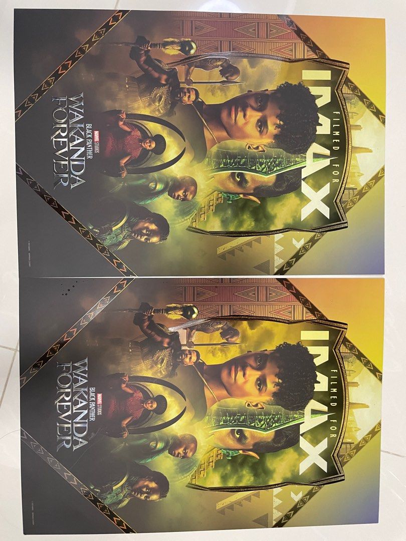 Black Panther Wakanda Forever Marvel Studios Brand new Poster Comic ...