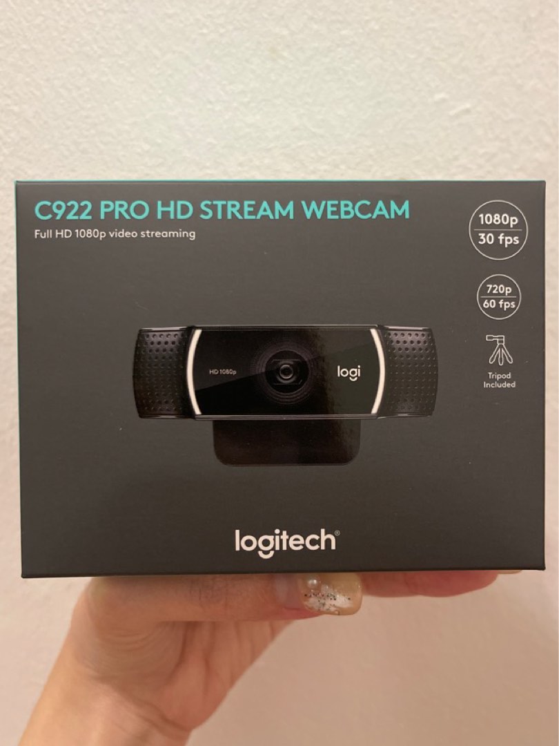 BNIB Logitech C922 Pro HD Stream Webcam, Computers & Tech, Parts ...