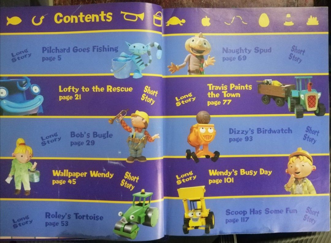 Bob the Builder Bob's Big Story Collection, Hobbies & Toys, Books ...