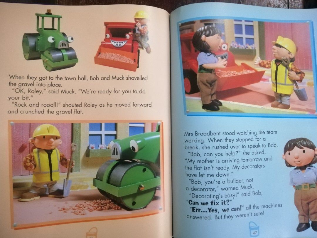 Bob the Builder Bob's Big Story Collection, Hobbies & Toys, Books ...