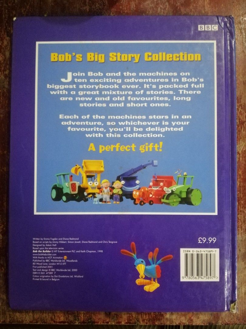 Bob the Builder Bob's Big Story Collection, Hobbies & Toys, Books ...