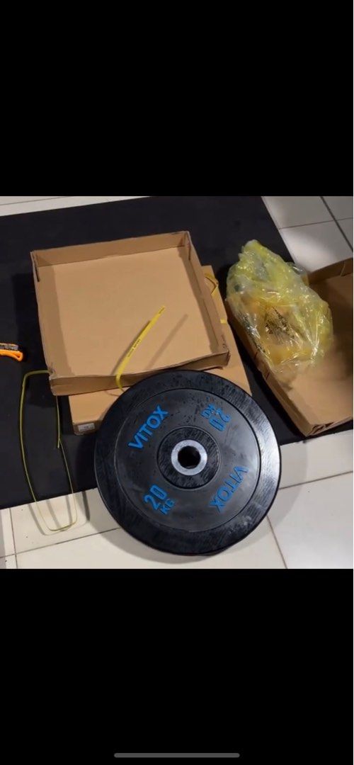 Brand New Bumper Plates in Packaging, Sports Equipment, Exercise ...