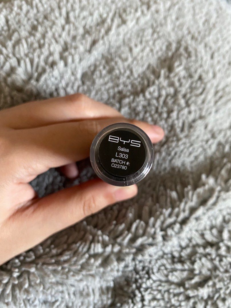 BYS Matte Lipstick (Salsa L303), Beauty & Personal Care, Face, Makeup ...