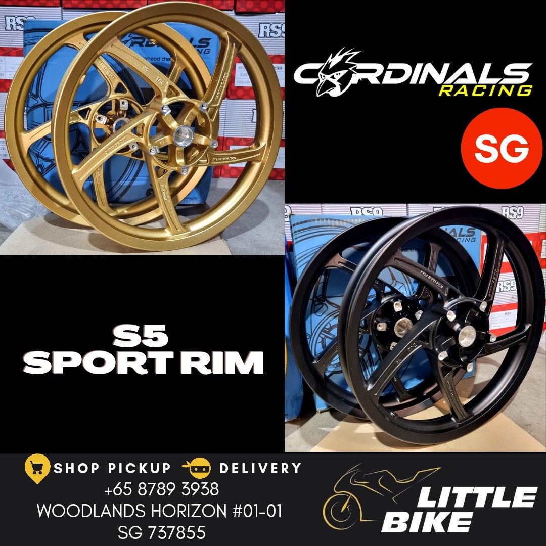 Cardinals Racing S5 Sport rim yamaha y15zr y16zr mxking sniper rims ...