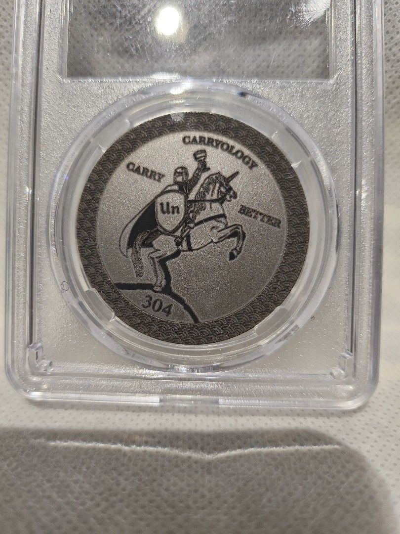 Carryology Titanium Coin!, Hobbies & Toys, Memorabilia & Collectibles ...