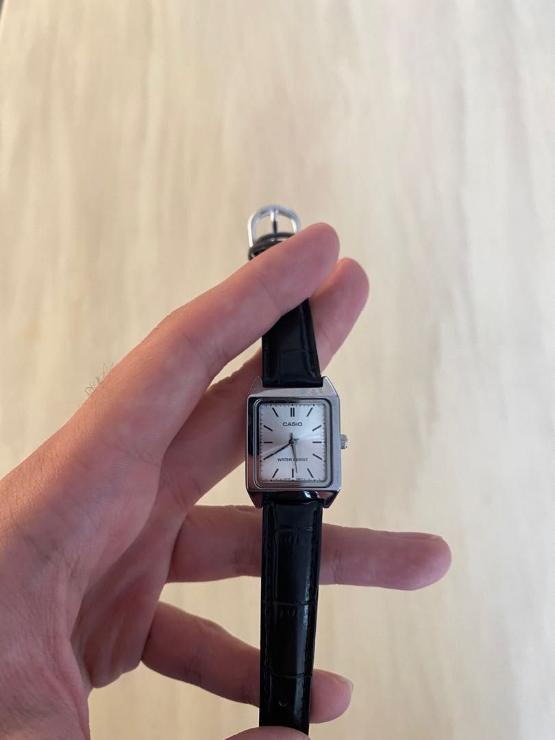 Casio LTP-V007 "cartier" style, Men's Fashion, Watches & Accessories ...