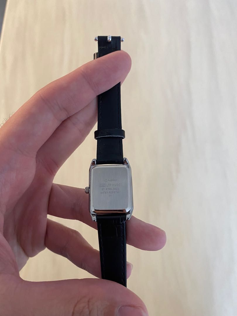 Casio LTP-V007 "cartier" style, Men's Fashion, Watches & Accessories ...